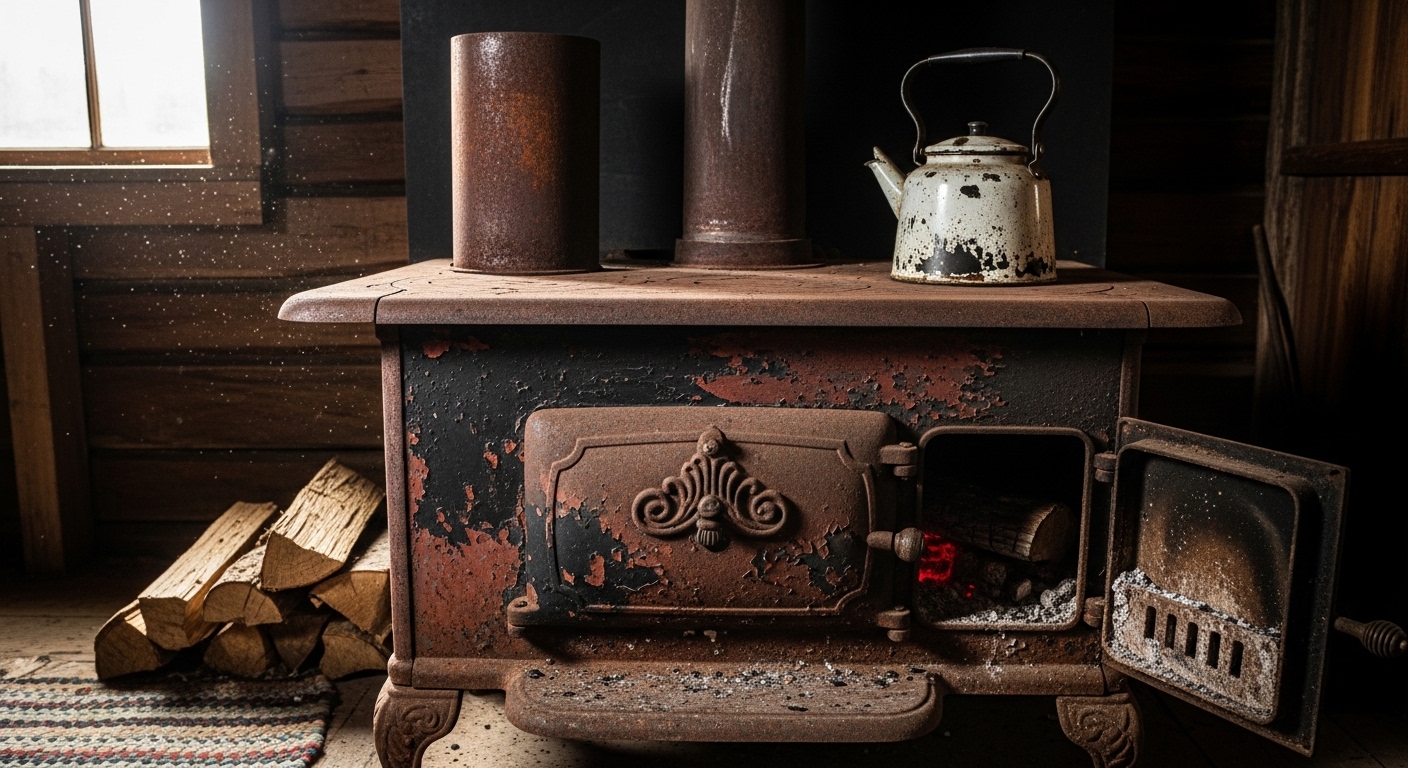 7 DIY Ways to Remove Rust from a Wood Stove