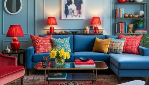 15 Blue Living Room Color Scheme and Ideas (Pretty Combos)